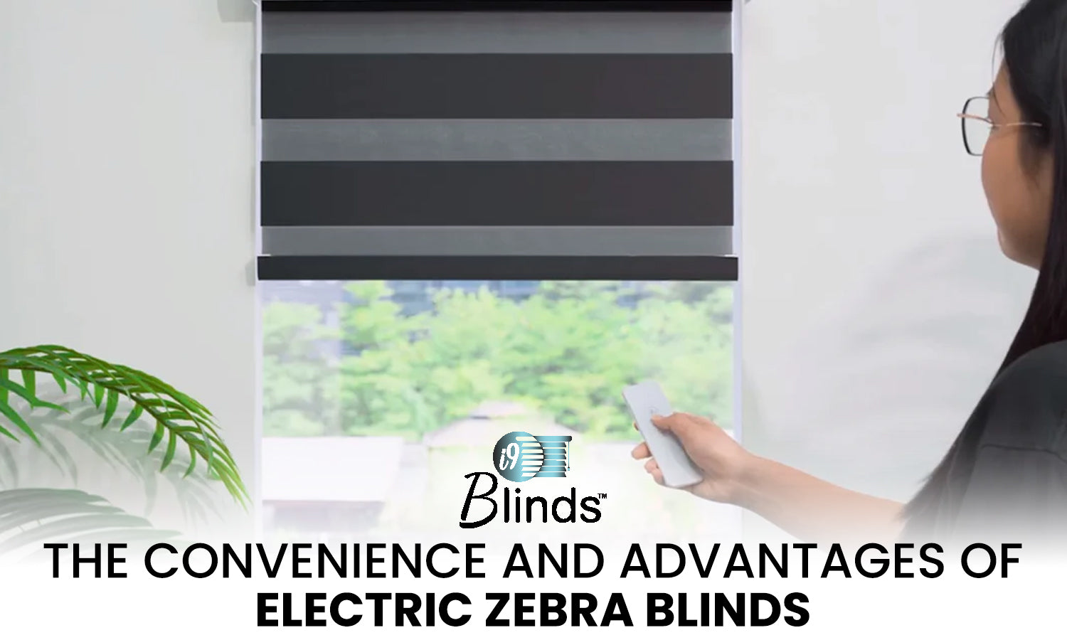 The Convenience and Advantages of Electric Zebra Blinds – i9 Blinds