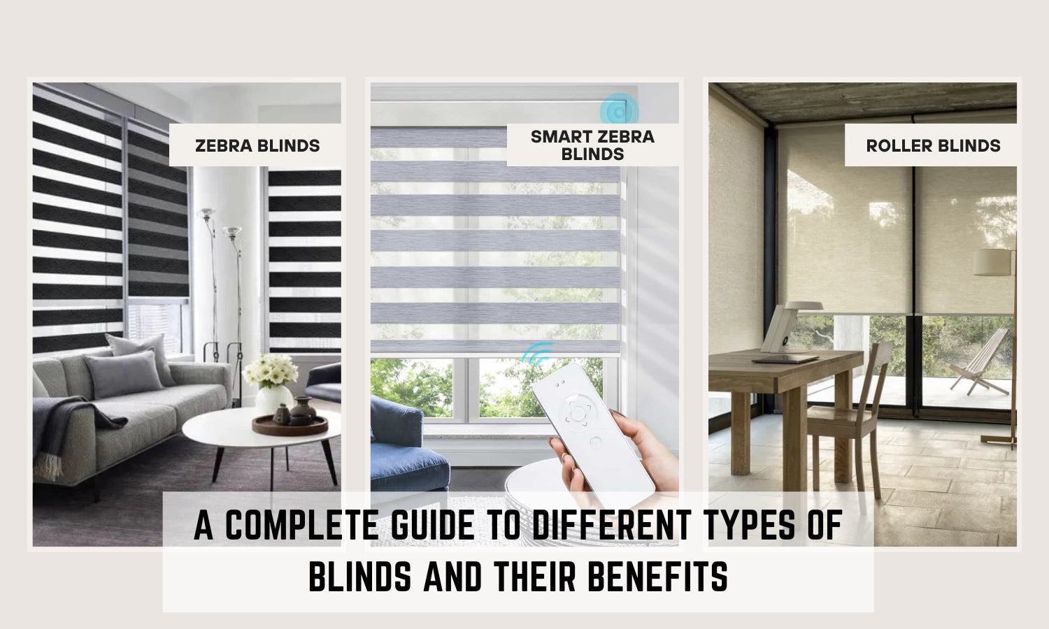 A Complete Guide to Different Types of Blinds and Their Benefits – i9 ...